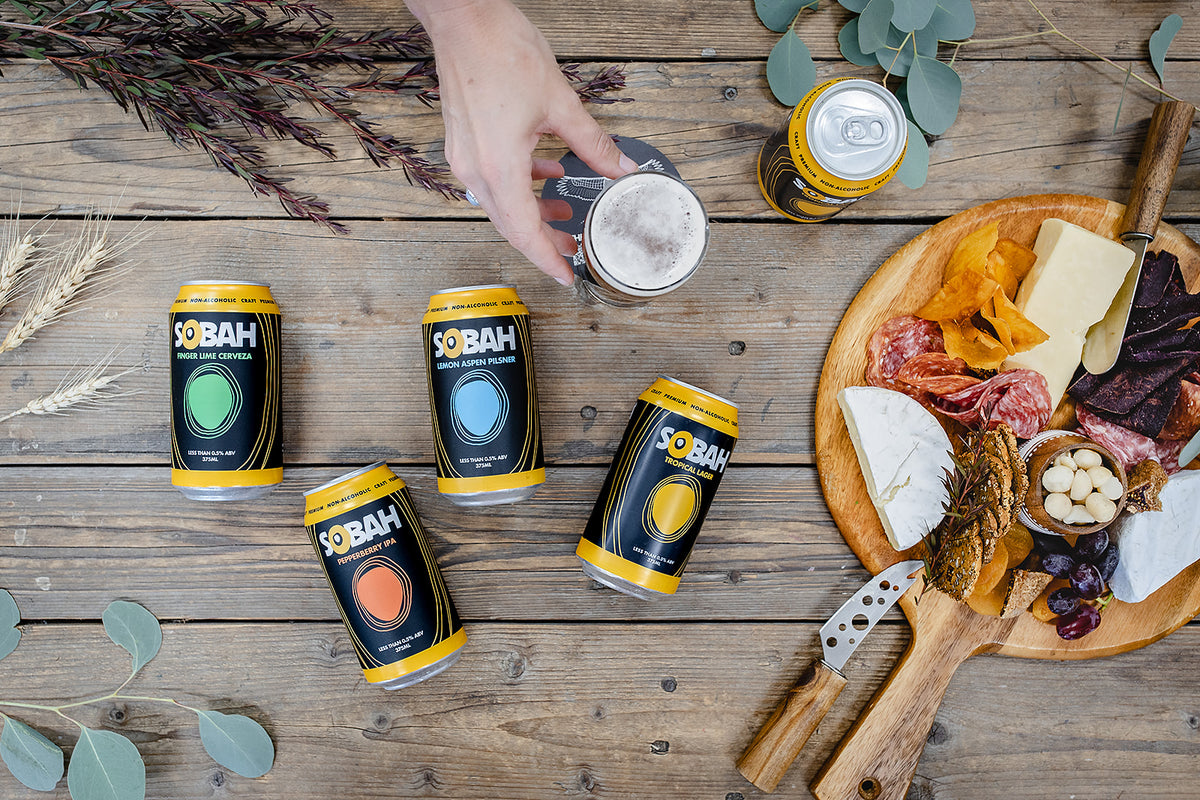 SOBAH NON-ALCOHOLIC CRAFT BEER RANGE BUSH TUCKER BREWS – Sobah Non ...