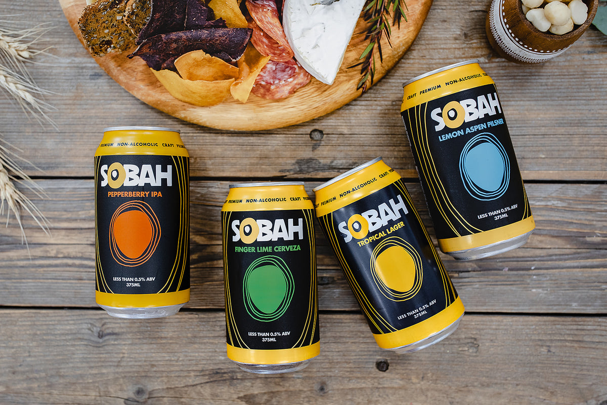 SOBAH Best Five Non-Alcoholic Craft Beer Pack – Sobah Non-Alcoholic ...