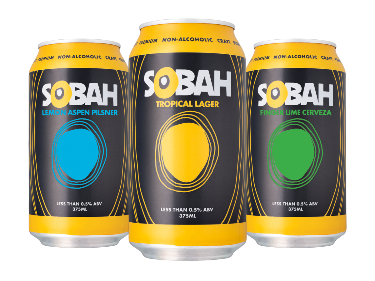 SOBAH Tropical Non-Alcoholic Craft Beer Combo Pack – Sobah Non ...
