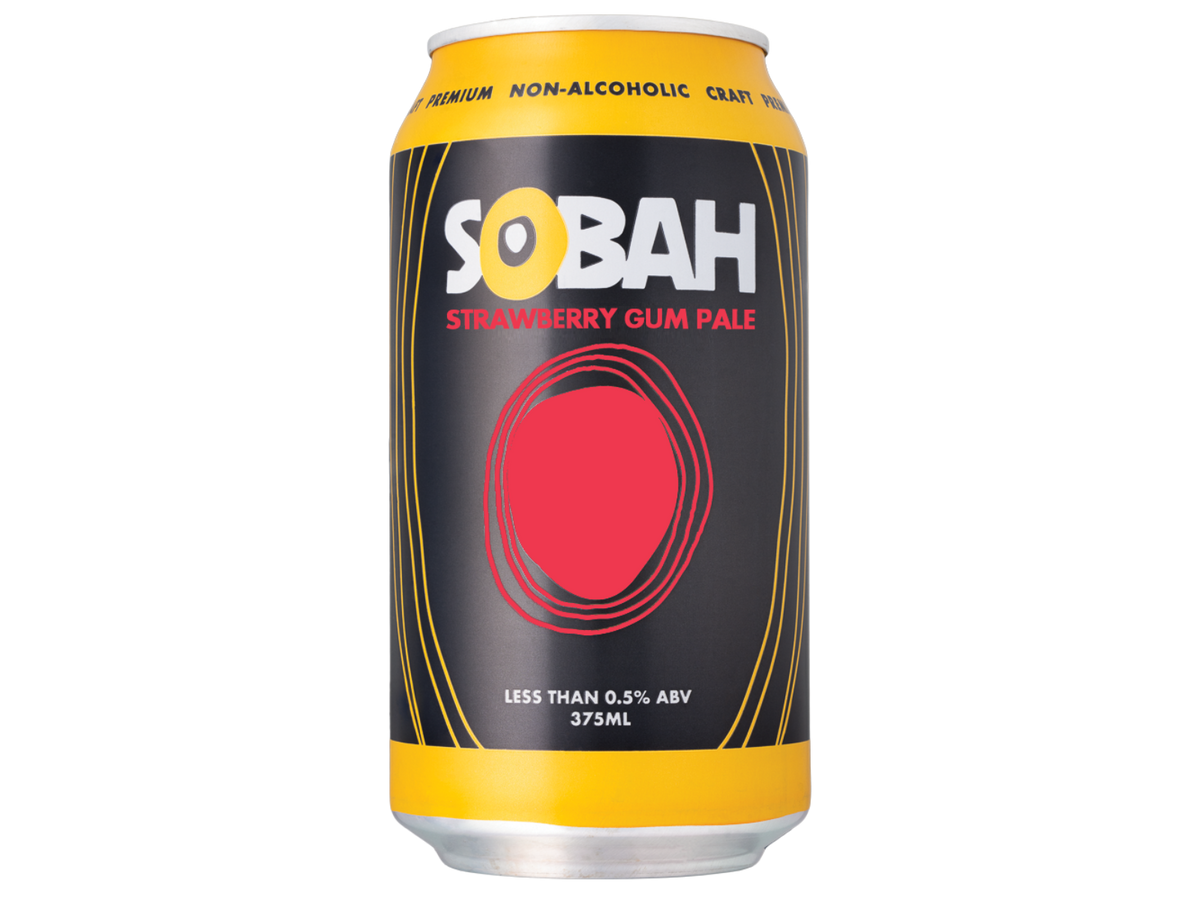 SOBAH Strawberry Gum Pale – Sobah Non-Alcoholic Beverages