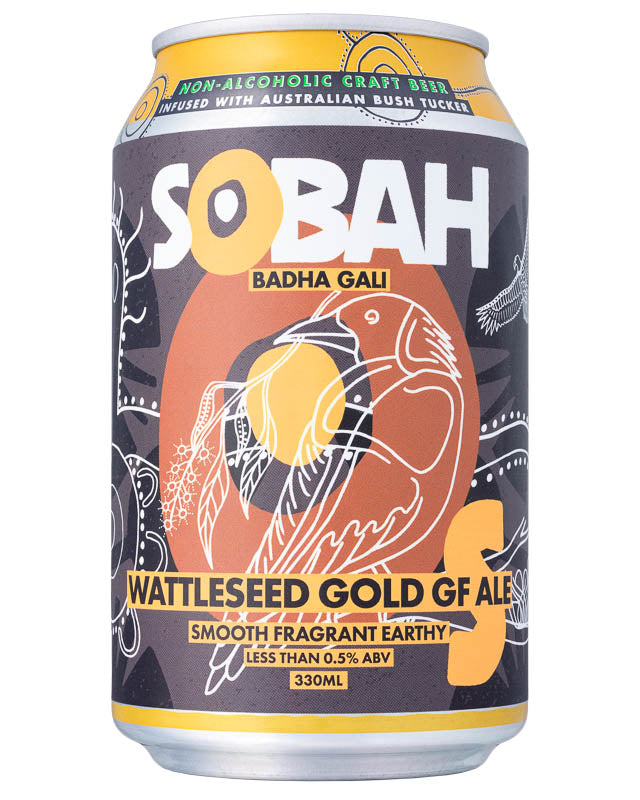 SOBAH Wattleseed Gold GF Ale – Sobah Non-Alcoholic Beverages